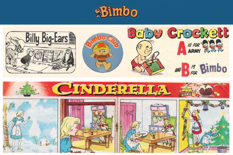 Bimbo Comic Archives British Comics