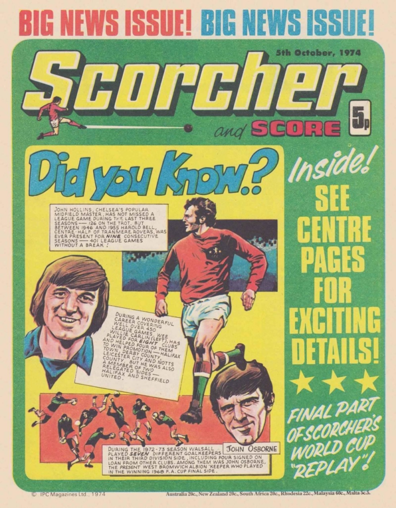 Scorcher - British Comics